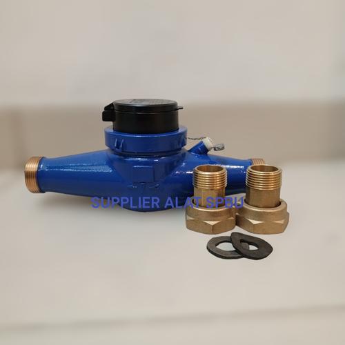 Jual Water meter merk ITRON type multimag kepala hitam size 1 inch ...