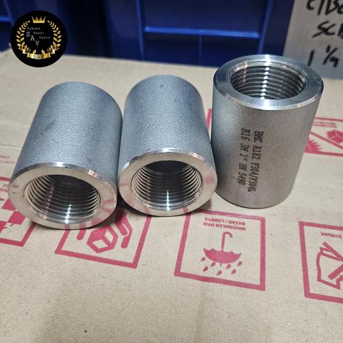 Jual Socket 1/2" Inch Class 3000 Drat NPT Stainless SS304 Coupling ...