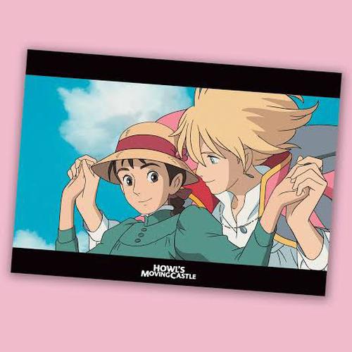 Jual Howl’s Moving Castle Authentic Japan Map A4 Clear Document Folder ...