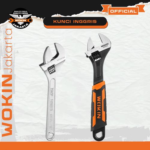 Jual Kunci Inggris Wokin 6 Inch | Adjustable Wrench Wokin 8 Inch | Bago ...