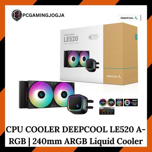 Jual CPU COOLER DEEPCOOL LE520 A-RGB | 240mm ARGB Liquid Cooler - Kab ...