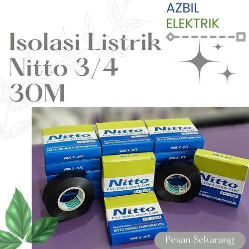 Jual isolasi listrik nitto 3/4 x 30 M - Kota Tangerang Selatan - Azbil ...