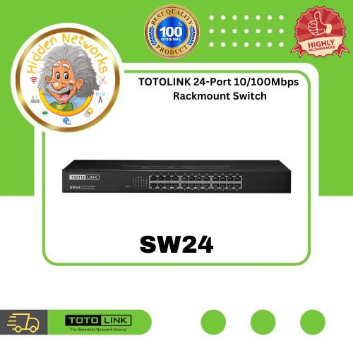 Jual TotoLink SW24 Switch 24-Port 10/100Mbps Rackmount Switch - Jakarta ...