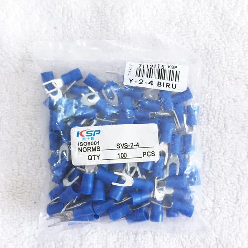Jual Per Bungkus Skun Y Untuk Kabel Terminal Tipe SV 2 - 4 Warna Biru - Kota Medan - Pi Toserba ...