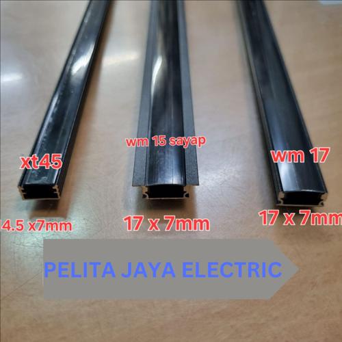 Jual HOUSING ALUMINIUM LED STRIP / RUMAH LED STRIP / SELANG 1 Meter ...