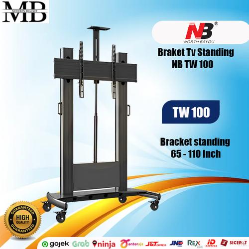 Jual Bracket TV Stand 55 sampai 100 inch NB TW100 Motorized Lift Screen ...