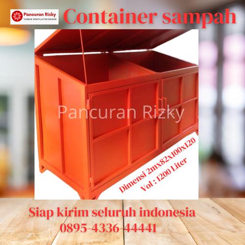 Jual Tempat sampah container besi - Kab. Bogor - Turbin Ventilator ...