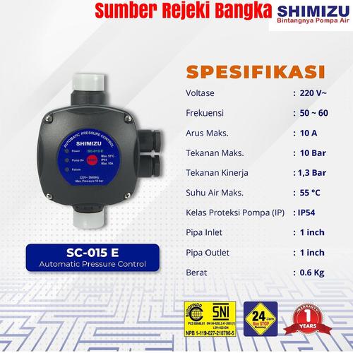 Jual Automatic Pressure Control Sc 015e Sc 015 E Otomatis Sc 015 E Sc