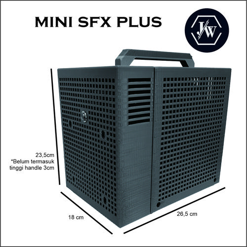 Jual Mini SFX Plus PC Case Casing Mini ITX - Hitam - Kota Lhokseumawe ...
