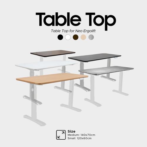 Jual Neo Ergolift Table Top - Papan Meja MDF Finishing HPL - Hitam ...