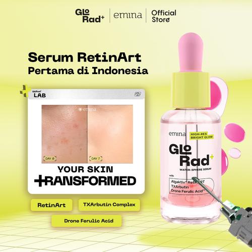 Jual Emina Glorad RetinArt Serum - Serum Retinol Glowing, Pore Free ...