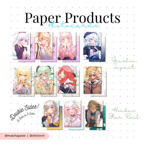 Jual Genshin Impact Photocards - Lumine - Kota Tangerang - Matchapaste ...