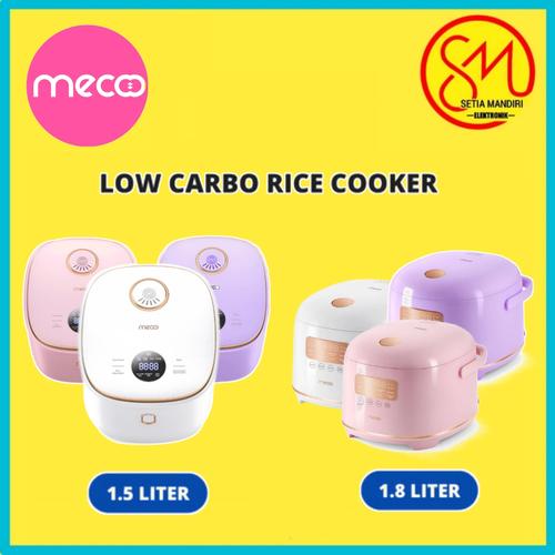 Promo Mecoo Most Aesthetic Rice Cooker Low Carbo Low Sugar 400 Low Watt ...