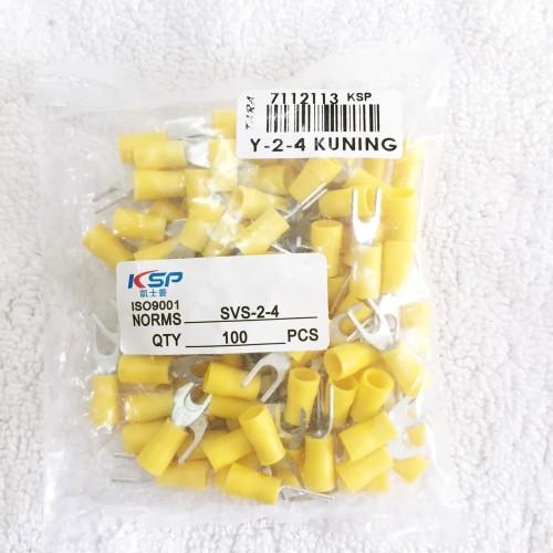 Jual Per Bungkus Skun Y Untuk Kabel Terminal Tipe SV 2 - 4 Warna Kuning - Kota Medan - Pi ...