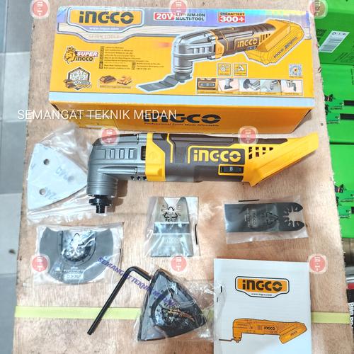 Jual CMLI2022 MESIN CORDLESS CUTTER MULTI OSKILASI OSCILLATING UNIT INGCO - Kota Medan ...