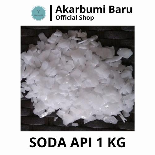 Jual Soda Api 1kg NaOH / Coustic Soda Flake - 500gr - Kab. Bogor ...