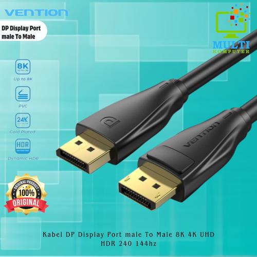 Jual Kabel DP Display Port male To Male 8K 4K UHD HDR 240 144hz ...