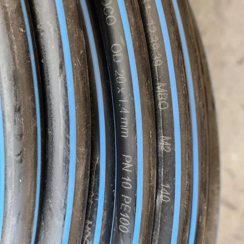 Jual Subduct HDPE 1/2inch - 20mm - hitam garis biru - 200meter per roll ...