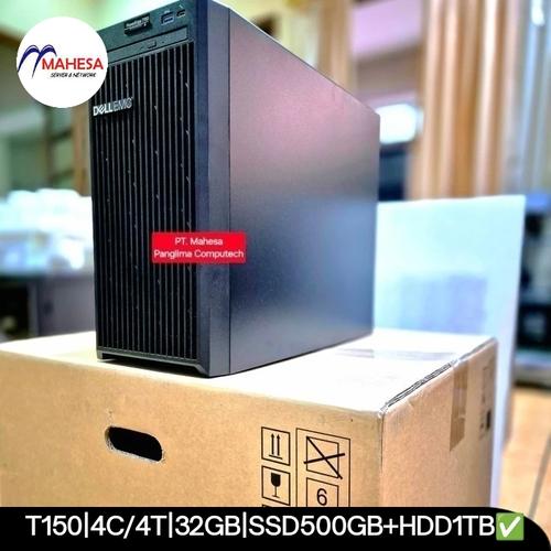 Jual Server Dell T150 | INTEL Xeon E2324G 4C/4T CPU | SSD 512GB SATA ...