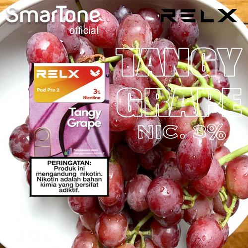 Promo RELX SATUAN POD PRO INFINITY ESSENTIAL TANGY GRAPE / ANGGUR - ISI ...
