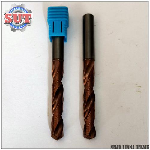 Jual Mata Bor 8.8 Carbide 55HRC Mata Bor 8mm Bor Besi Keras Bor bor ...