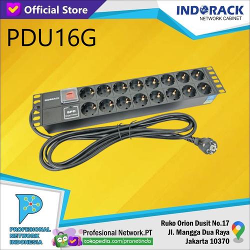 Promo PDU16G - PDU INDORACK 16 OUTLET 16A GERMANY POWER DISTRIBUTION ...