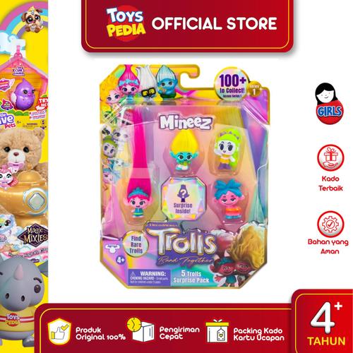 Promo Mainan Mini Figur Trolls Mineez 5 Trolls Suprise Pack - Kota ...