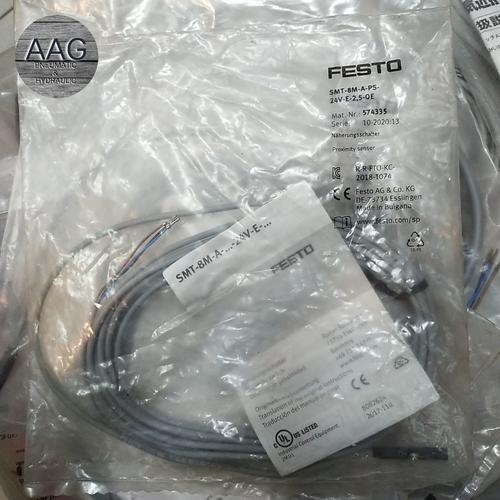 Jual FESTO SMT-8M-A-PS-24V-E-2,5-0E 574335 PROXIMITY SENSOR - Jakarta ...