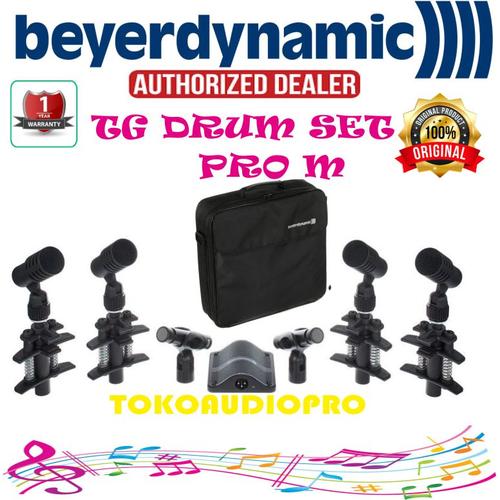 Jual Beyerdynamic TG Drum Set Pro Medium Drum Microphone Kit TG Drum ...
