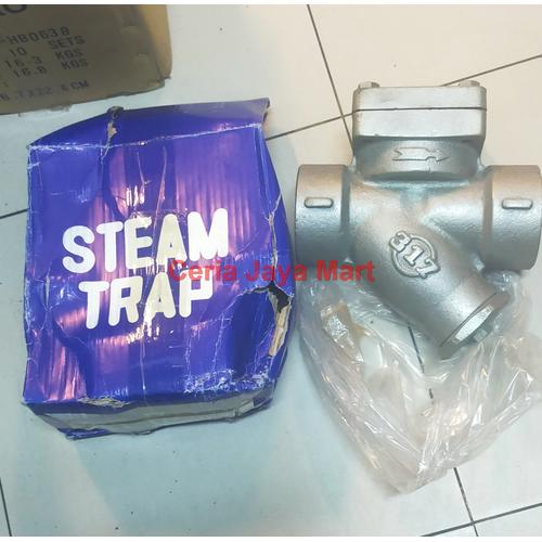 Jual Steam Trap 317 Cast Iron 1.1/4 inch - Perangkap Uap / Steam Trap ...
