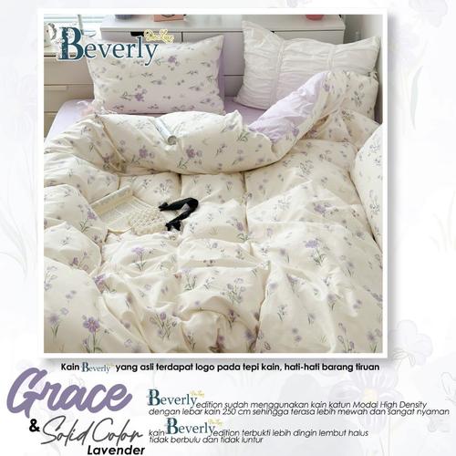 Promo Sprei set Katun Lokal Motif Beverly Grace Uk 180x200 160x200 - 120x200, 25 Cm - Kota ...
