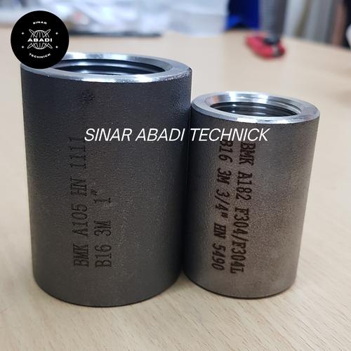Jual 3" INCH SOCKET / COUPLING STAINLESS SS304 CLASS 3000 DRAT NPT ...