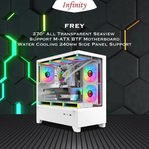 Jual Casing Infinity Frey Gaming Case Micro ATX & BTF - Jakarta Pusat ...
