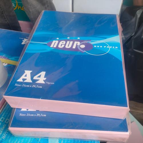 Jual Kertas HVS Warna A4 70 gsm Pink Merah Muda Harga Promo Terbatas ...