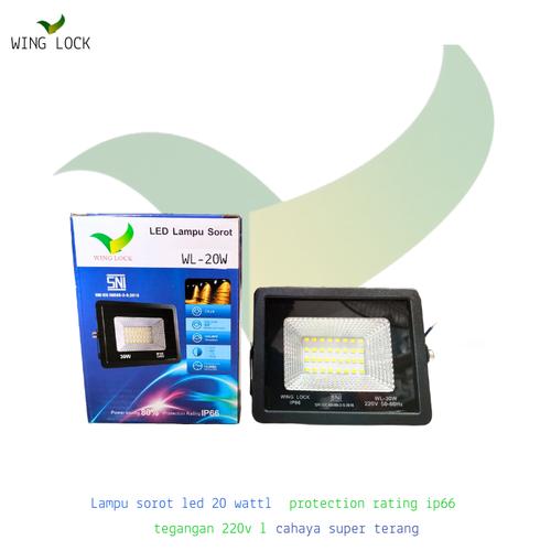 Jual LAMPU SOROT LED WL - 20W PUTIH LAMPU SOROT LED 20 WATT LAMPU SOROT PANGGUNG - Jakarta Timur ...