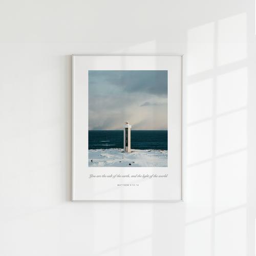 Jual Poster Kristiani 30x40 - Salt and Light (lighthouse) - Dengan ...