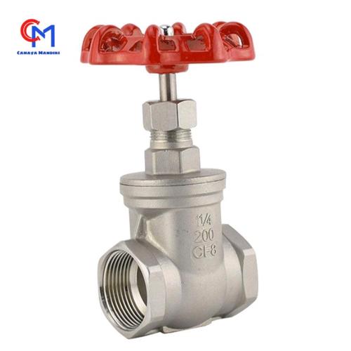Jual GATE VALVE STAINLESS STEEL SS316 DRAT DALAM 1"INCH - Jakarta Barat ...