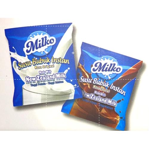 Jual Susu Bubuk Instan Milko SACHET Full Cream Original dan Coklat ...