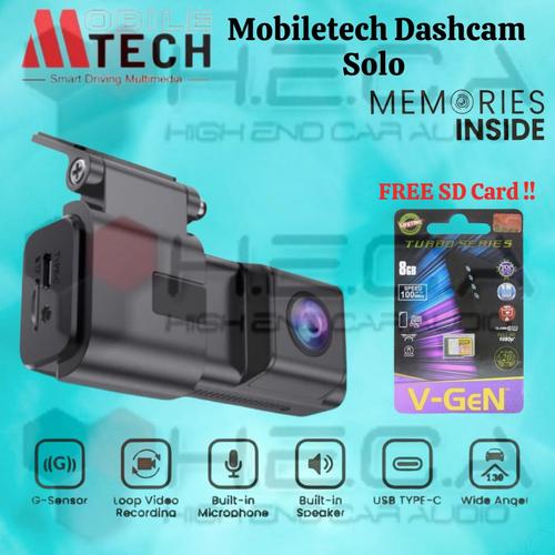 Jual M-tech Dashcam Solo DVR Mobil Mtech Dashboard Camera Front Kamera ...