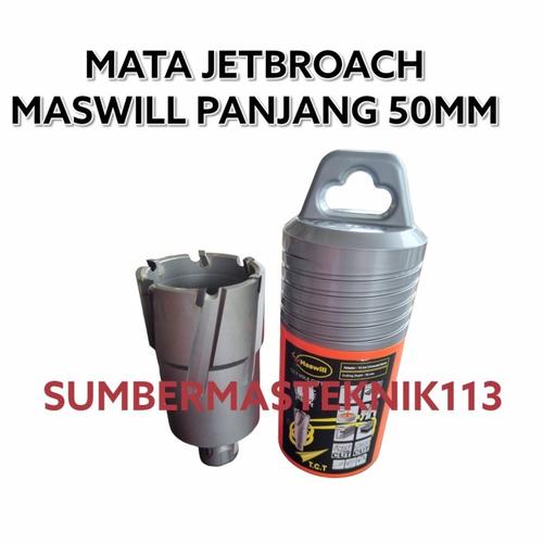 Jual MATA BOR JETBROACH 27MM X 50MM MASWILL MATA BOR BESI JETBROAD 27MM ...