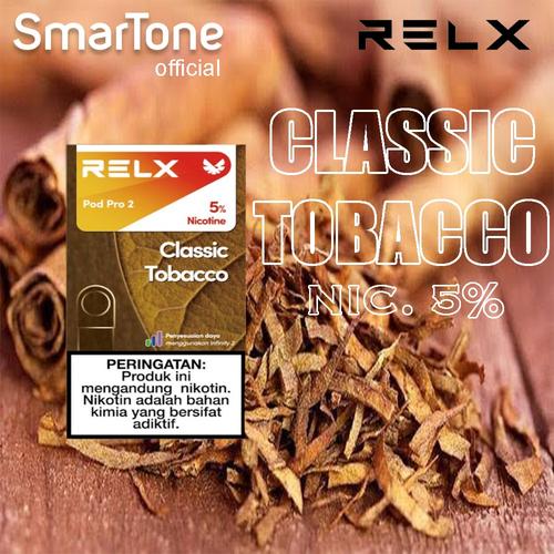 Promo RELX SATUAN POD INFINITY ESSENTIAL CLASSIC TOBACCO - ISI 10 PCS ...