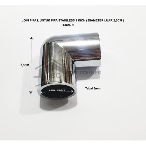 Jual Join Pipa / Sambungan Pipa L 1 Inch - Jakarta Barat - miaowel ...