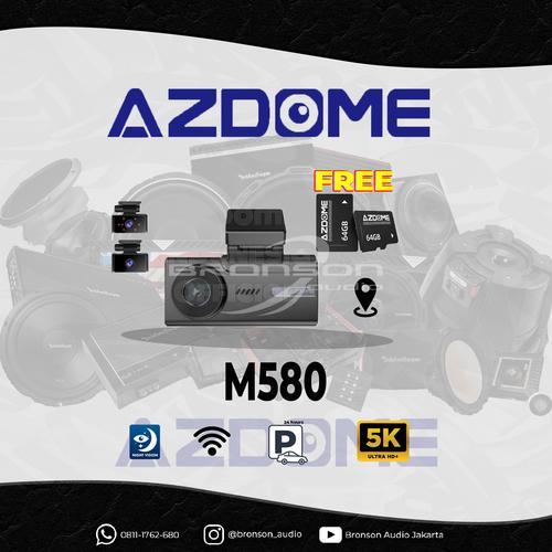 Jual Azdome M580 5K 3 Camera Dashcam Dash Cam Car Kamera Mobil - M580 ...