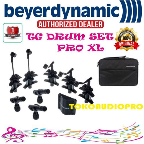 Jual Beyerdynamic TG Drum Set Pro Large Drum Microphone Kit Tg DRum Set ...