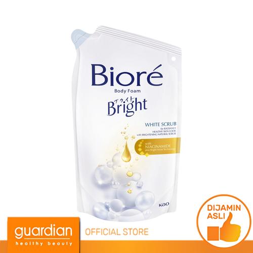 Promo Biore Body Foam Bright White Scrub 450Ml - Kab. Bekasi - Guardian ...