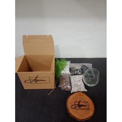 Jual terrarium kit by request (bahan dan alat untuk membuat terrarium ...