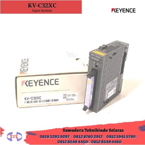 Jual Keyence KV-C32XC Block Terminal Sekrup 16-Titik / Input Module ...
