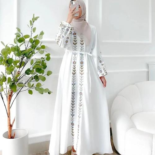 Jual Rauna Dress Muslimah/Gamis syari wanita terbaru 2024/Gamis ...