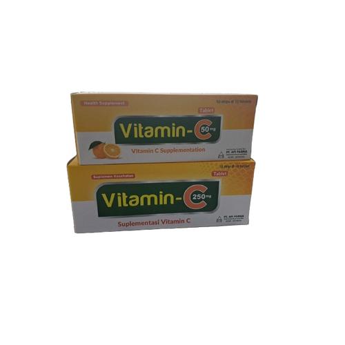 Jual VITAMIN C 50MG, 250MG AFI - 50MG - Kab. Bangkalan - Big_Smile ...