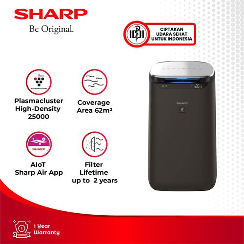 Promo Sharp Air Purifier FP-J80Y-H Plasmacluster High Density Black 62m Cicil 0% 3x - Jakarta ...